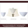 Alcott Hill® Royal Designs, Inc. True Bell Basic Lamp Shade & Reviews ...