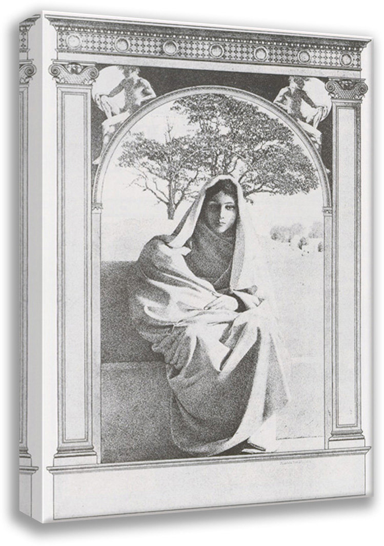 Lark Manor™ Christmas Eve by Maxfield Parrish Gallery Wrapped Canvas ...