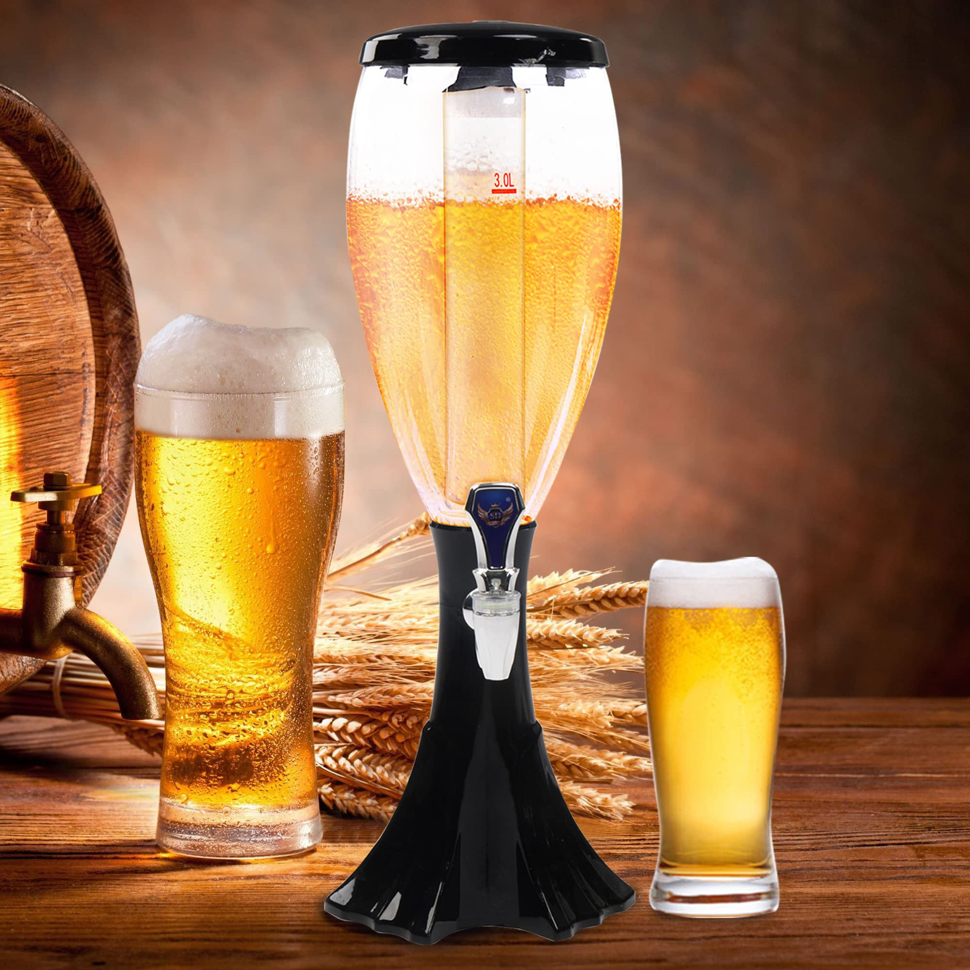 Ivy Bronx Havala 3 Liters Beer Beverage Dispenser | Wayfair
