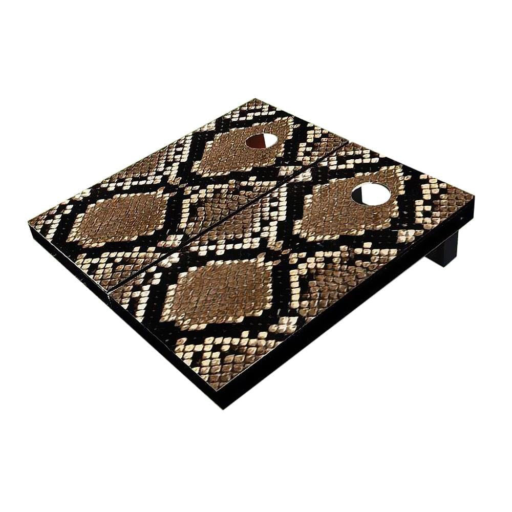 Skip's Garage 2' X 3' Rattle Snake Skin Cornhole Boards | Wayfair