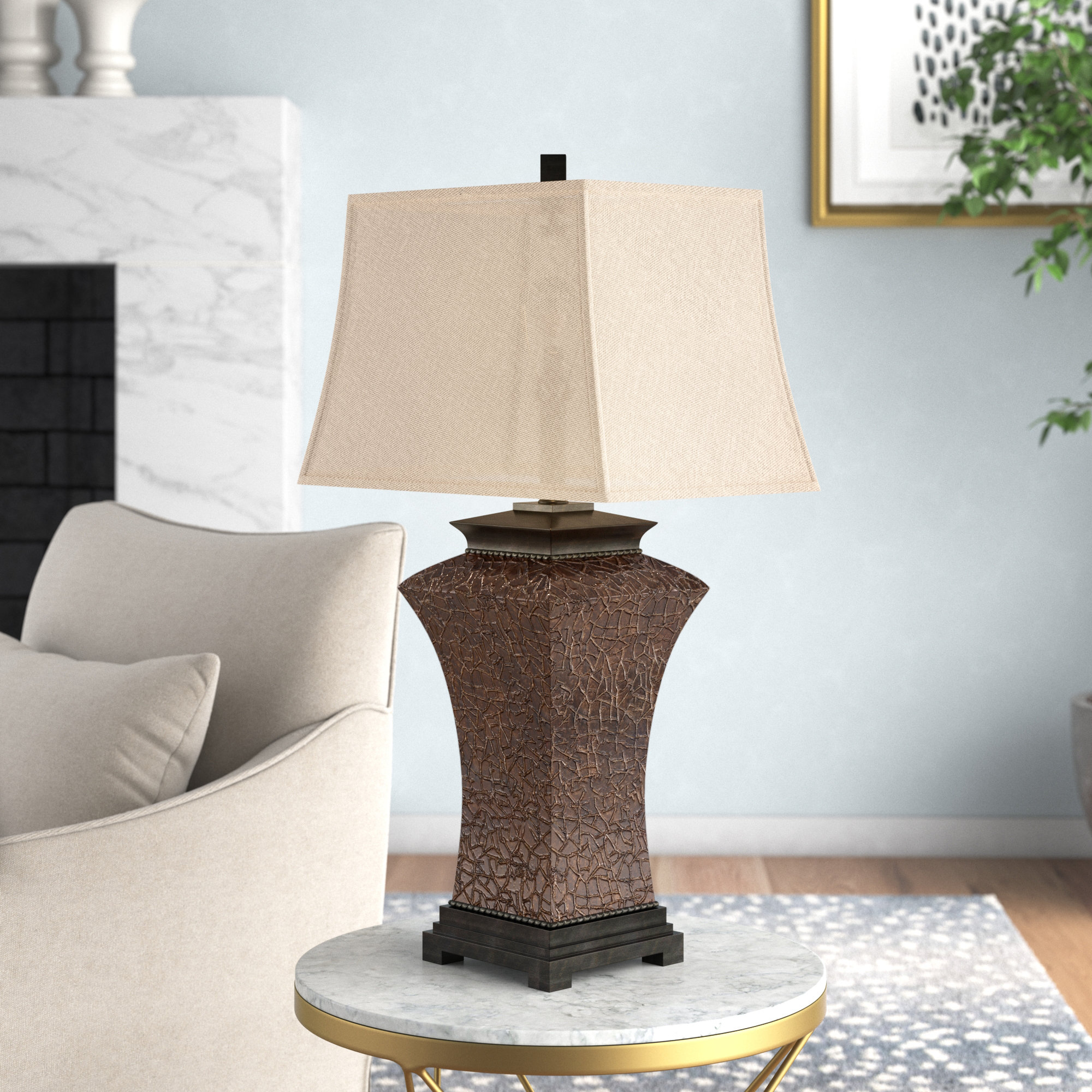 Alcott Hill® Strathmore 31" Table Lamp & Reviews | Wayfair