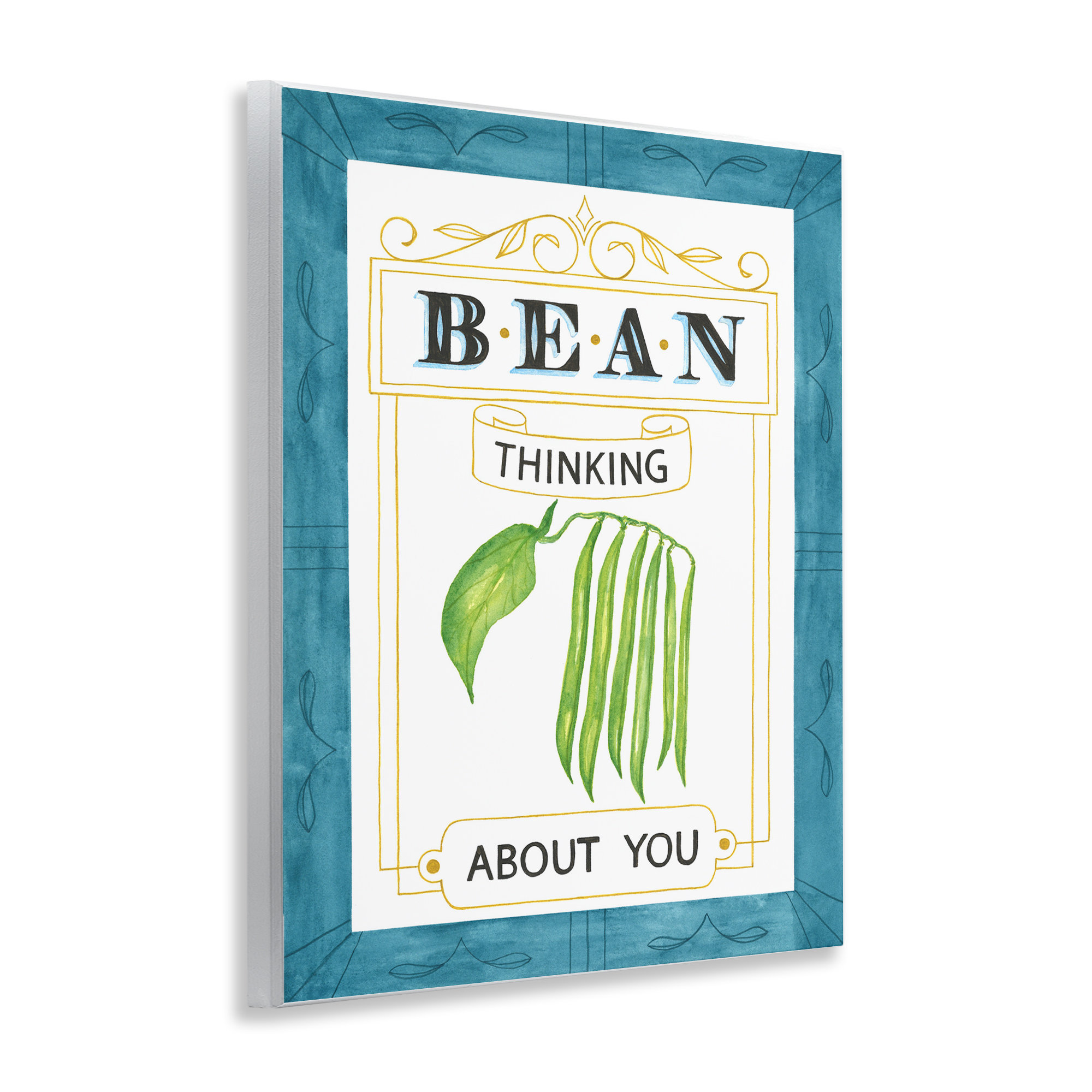 Ophelia & Co. Bean Thinking About You Wall Plaque, design by Lara ...