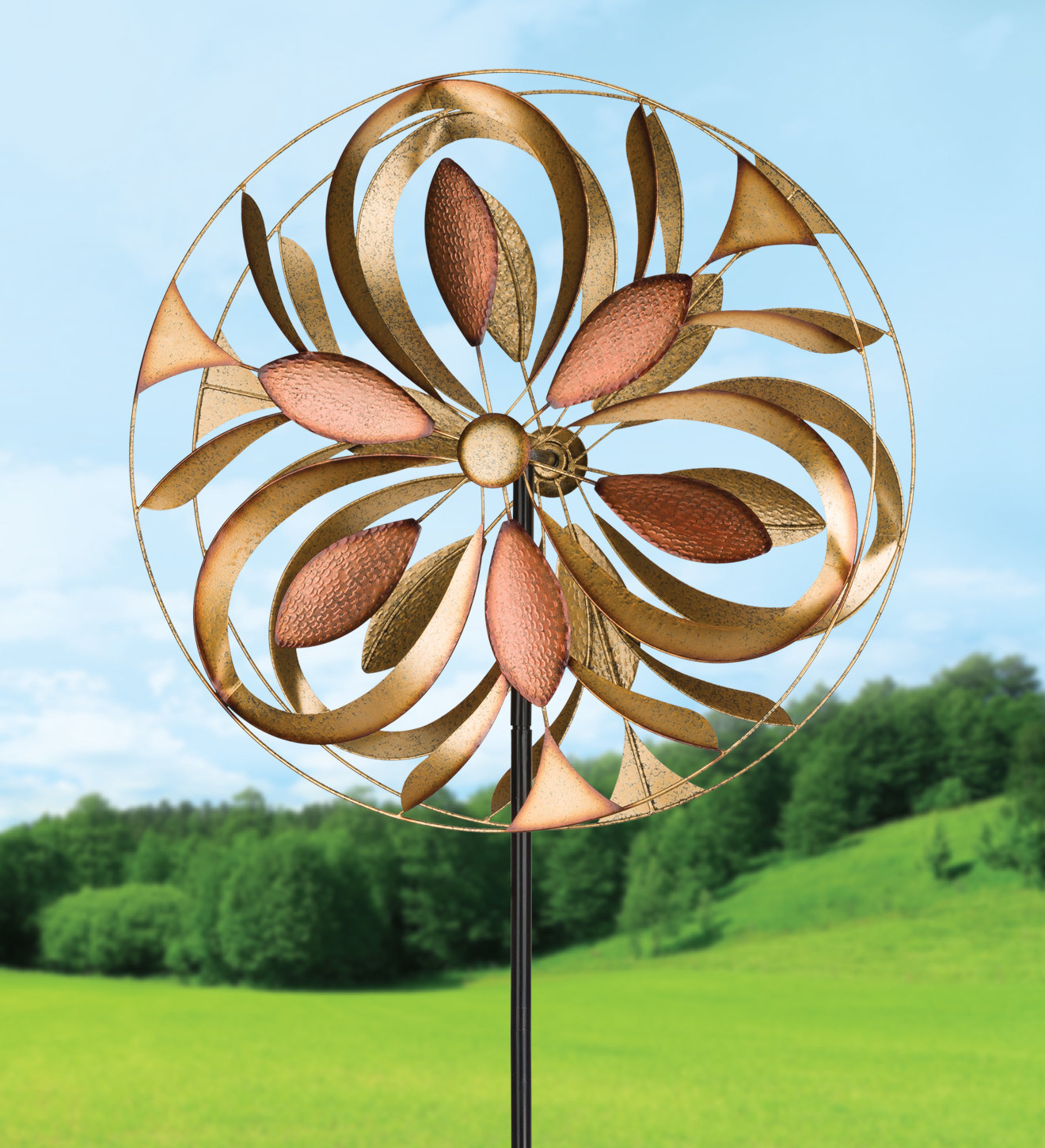Freeport Park® Innes Rotating Wind Spinner Caesar Rotator - Wayfair Canada