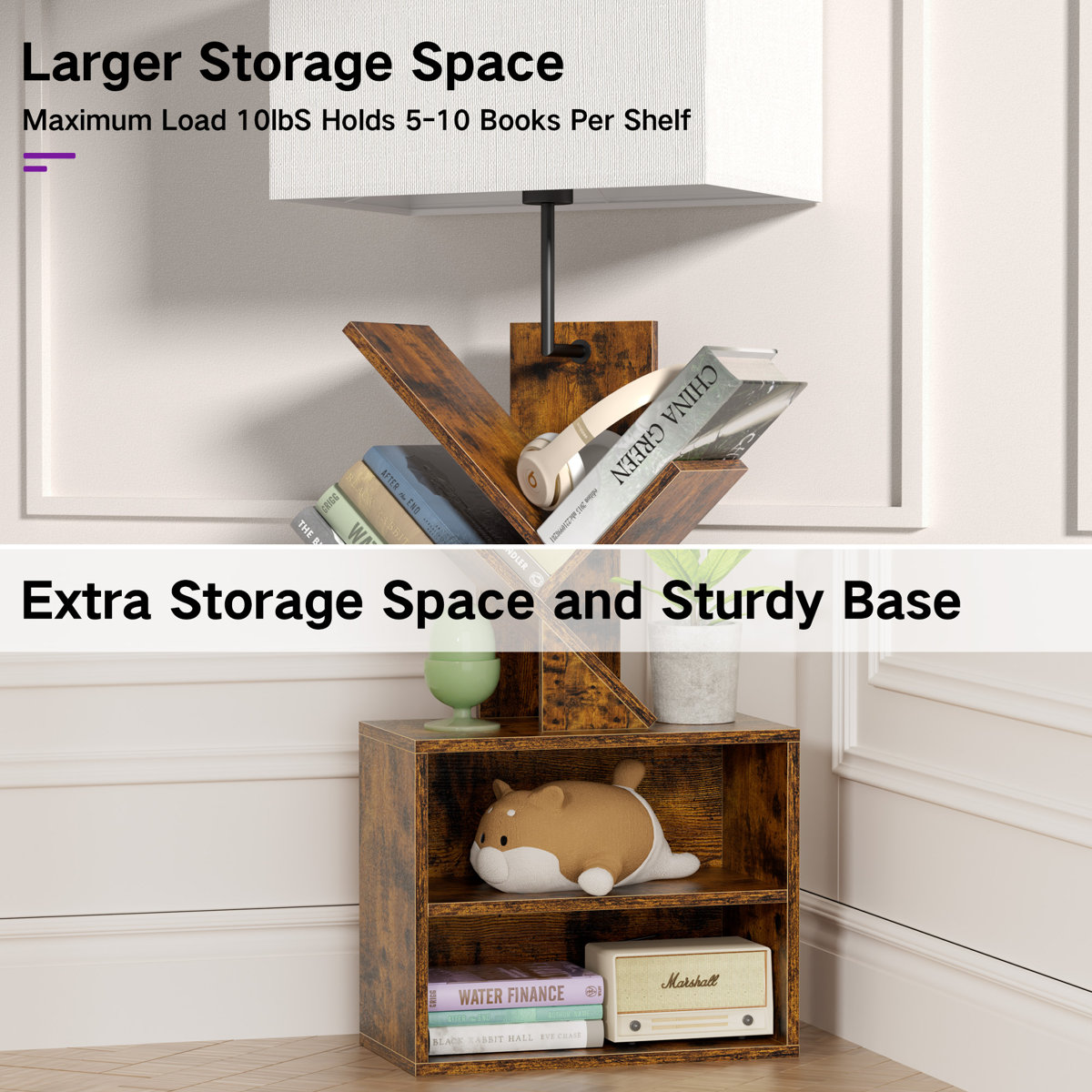 Latitude Run® Bookcases With Led Light And Remote Control, 7-tier 2 ...