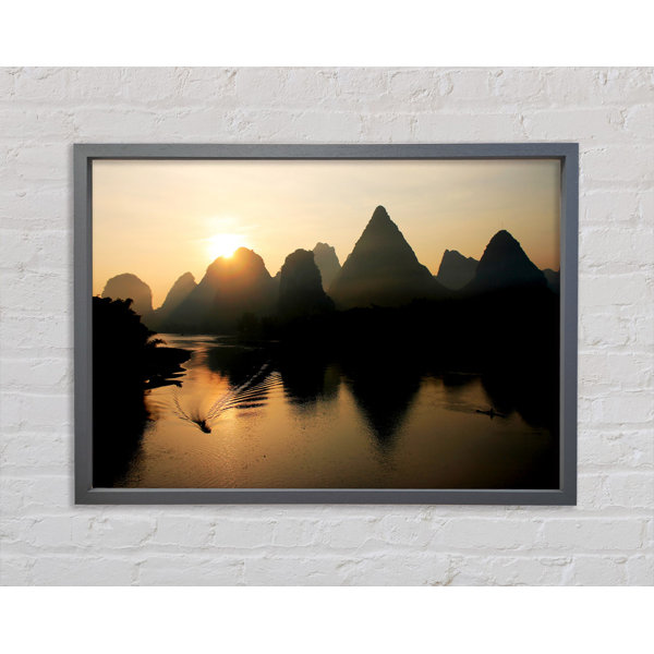Union Rustic Sunrise Reflections - Single Picture Frame Art Prints on ...