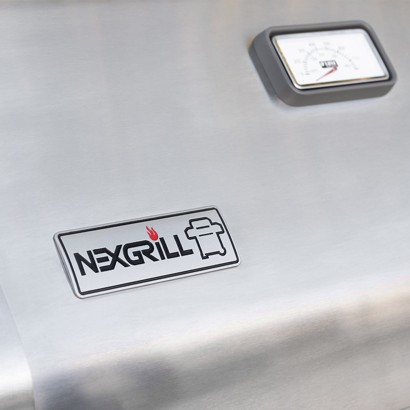 Nexgrill 4 - Burner Free Standing Liquid Propane Gas Grill with Side ...