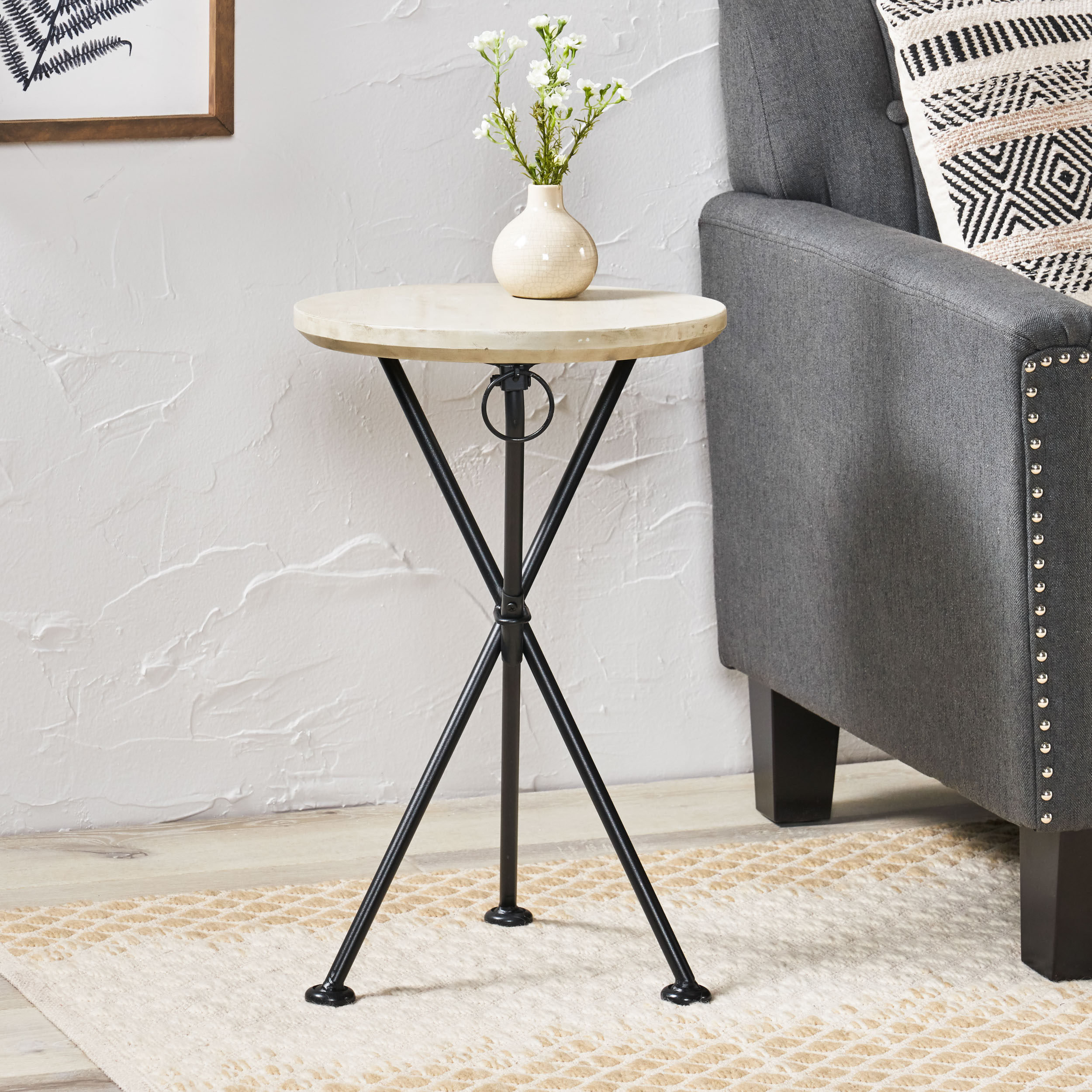 Union Rustic Marler Solid Wood Side Table & Reviews - Wayfair Canada