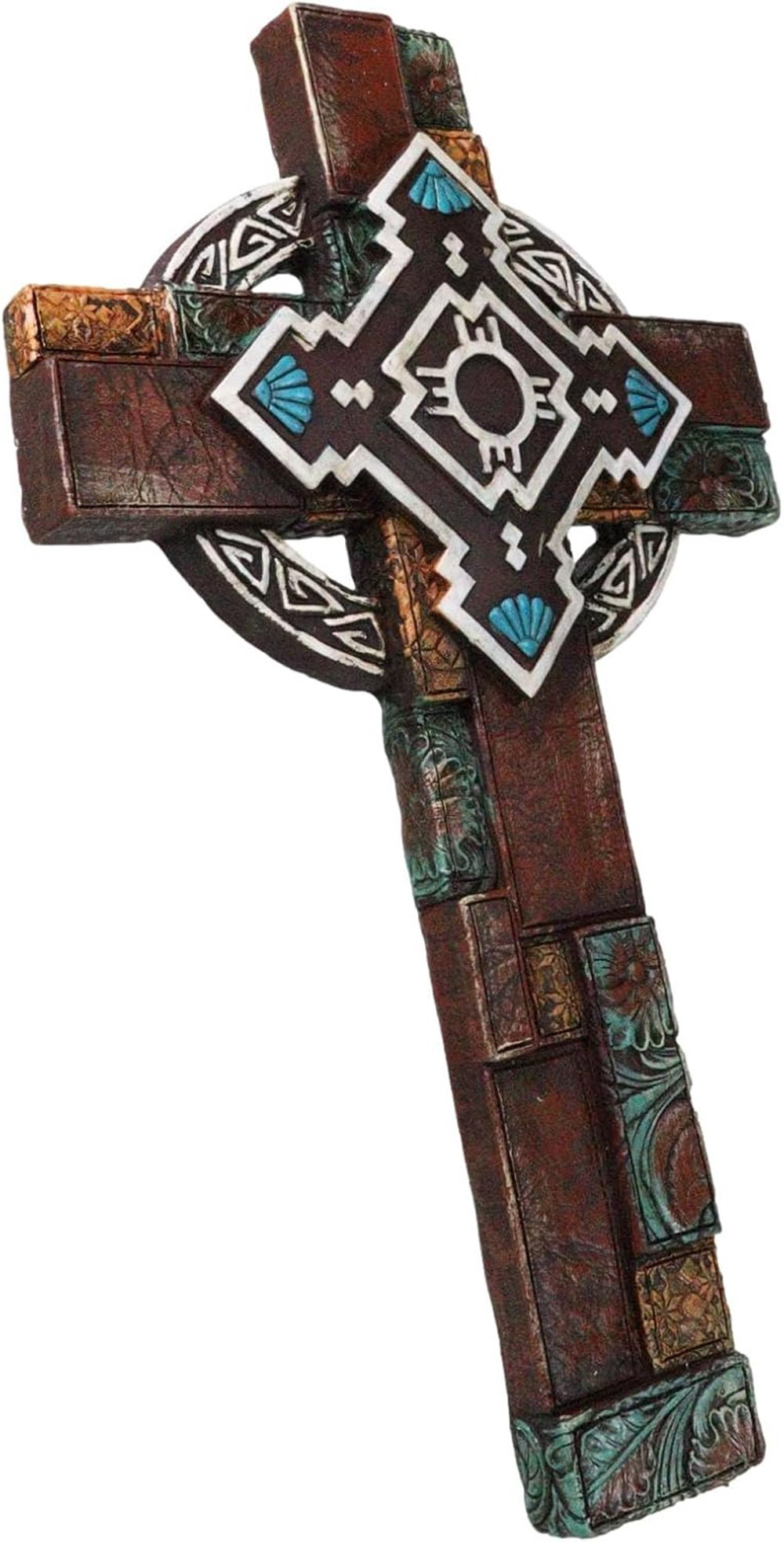 Bloomsbury Market Southwestern Aztec Vector Wheel Trinity Turquoise ...