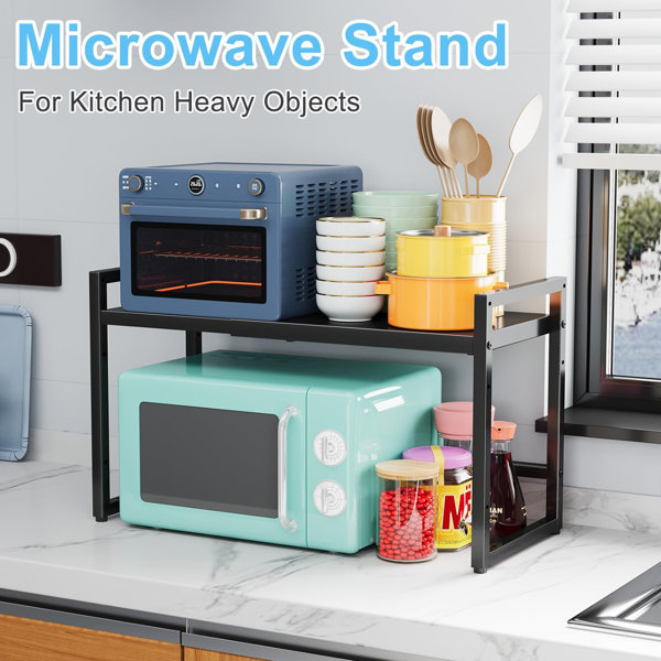 Ebern Designs Expandable Metal Storage Shelves,110LBS Heavy Duty ...