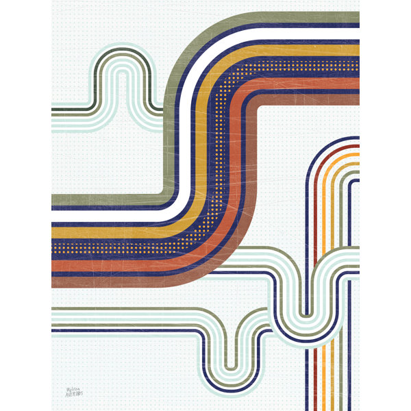 Wrought Studio Floriene Retro Subway I Crop On Canvas by Melissa ...
