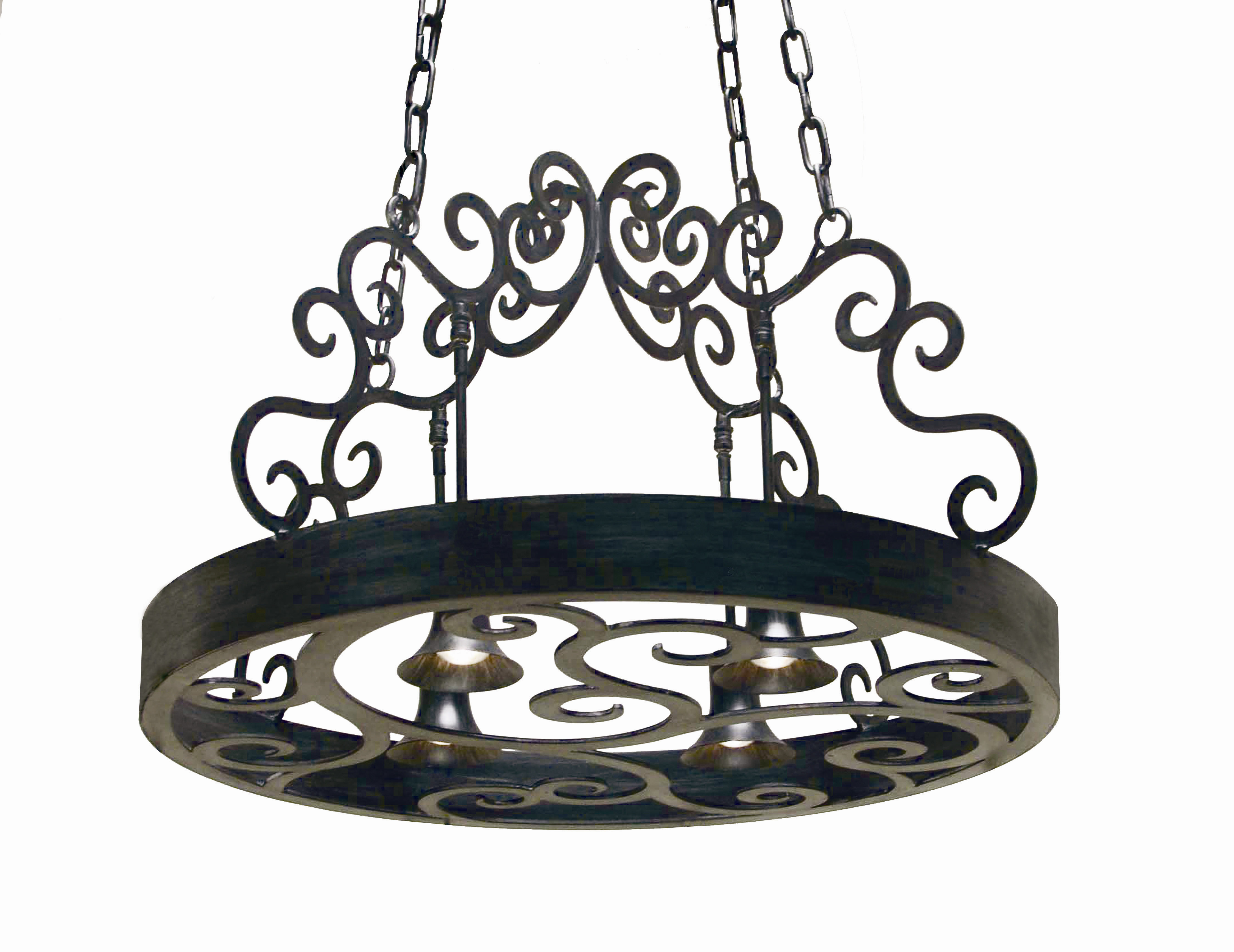 2nd Ave Lighting Dior Handcrafted Hanging Pot Rack - Wayfair Canada