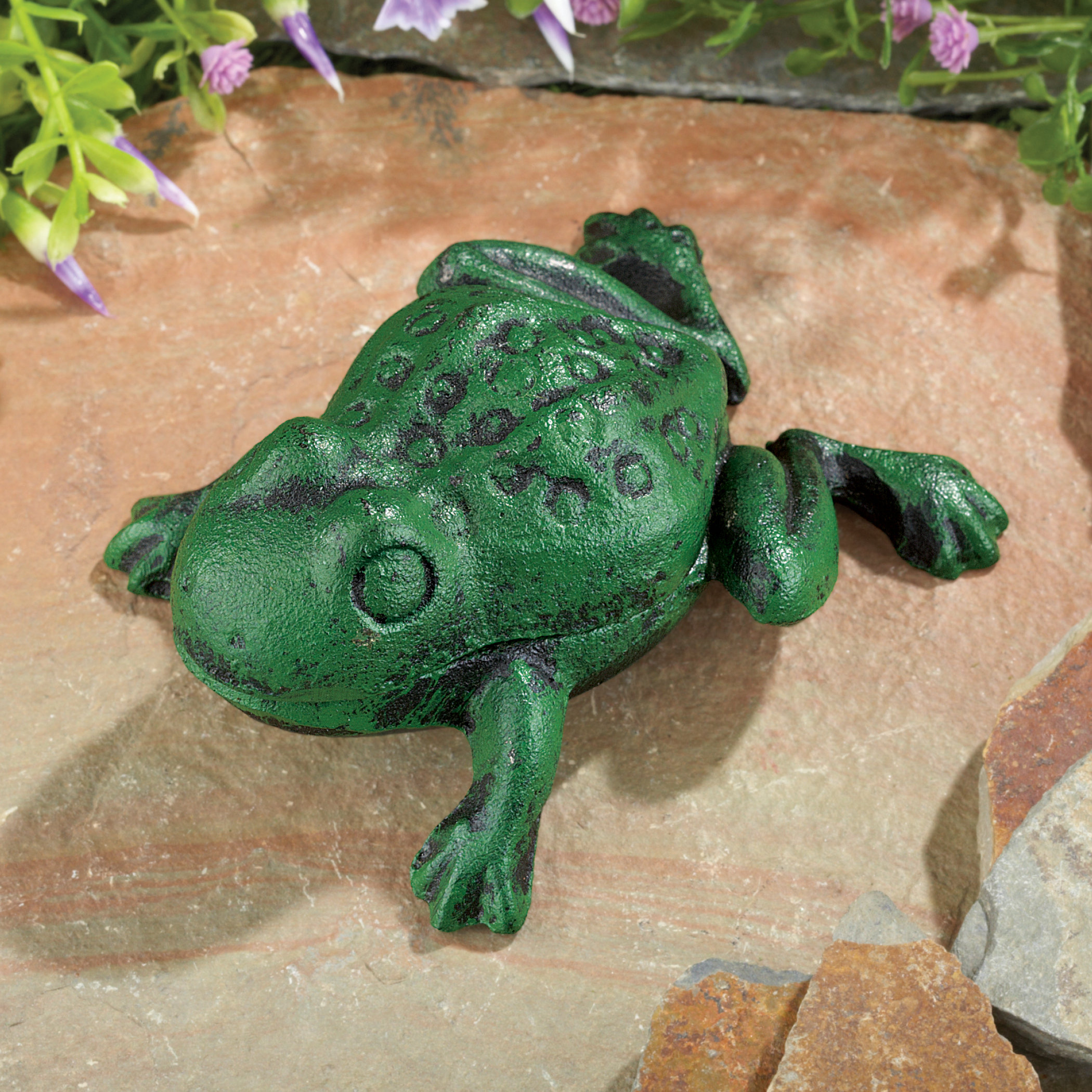 Trinx Cast Iron Frog Key Hider Garden Decoration & Reviews - Wayfair Canada