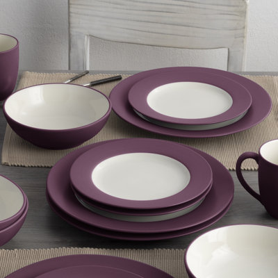 Noritake Colorwave 16-Piece Rim Dinnerware Set, Service for 4 & Reviews ...