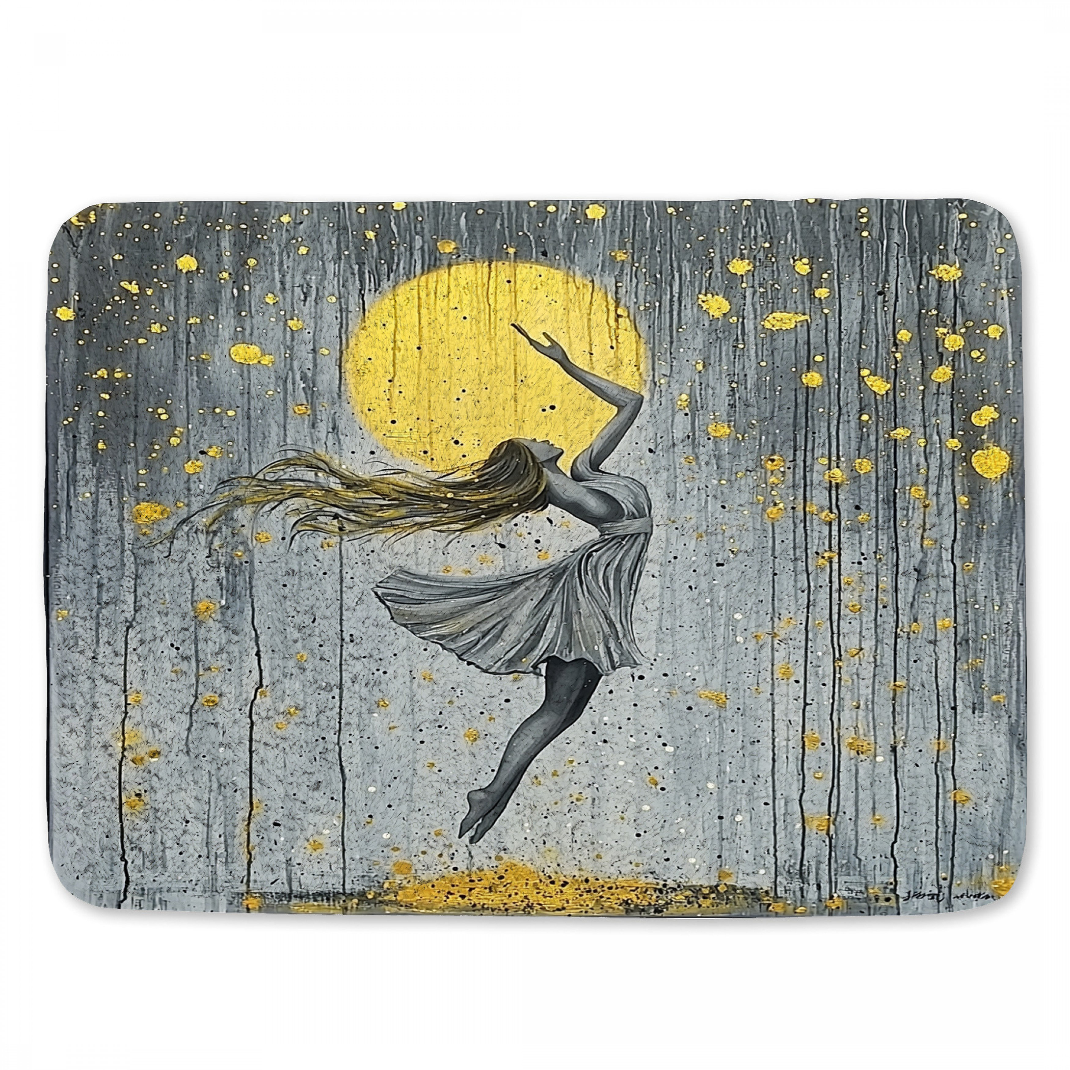 Ivy Bronx Tapis de bain Dancing Silhouette - Wayfair Canada