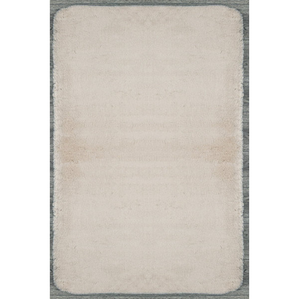 Canora Grey Ayanne Beige Modern Plush Soft Area Rug | Wayfair.co.uk