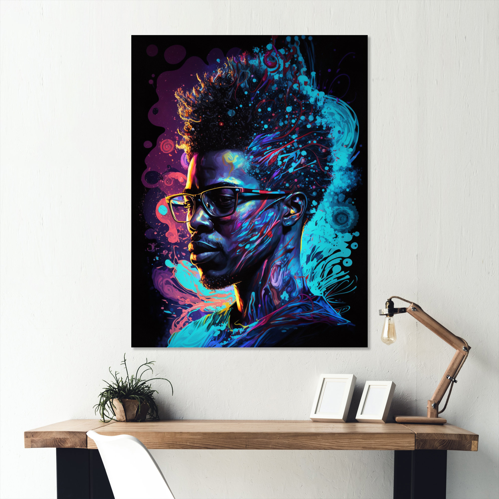 Red Barrel Studio Malcolm X II - Unframed Graphic Art on Metal ...