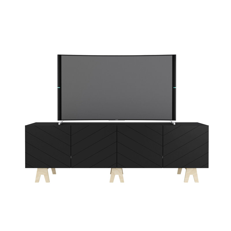 Wrought Studio™ Falak TV Stand for TVs up to 78" & Reviews | Wayfair
