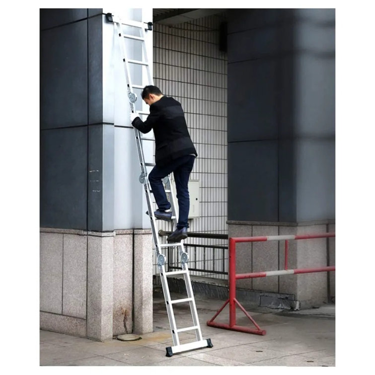 WFX Utility 16 - Step Aluminium Lightweight Folding Multi-Position ...