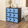 17 Stories Metal Locker Cabinet with 9 Doors Lock Latch - Wayfair Canada