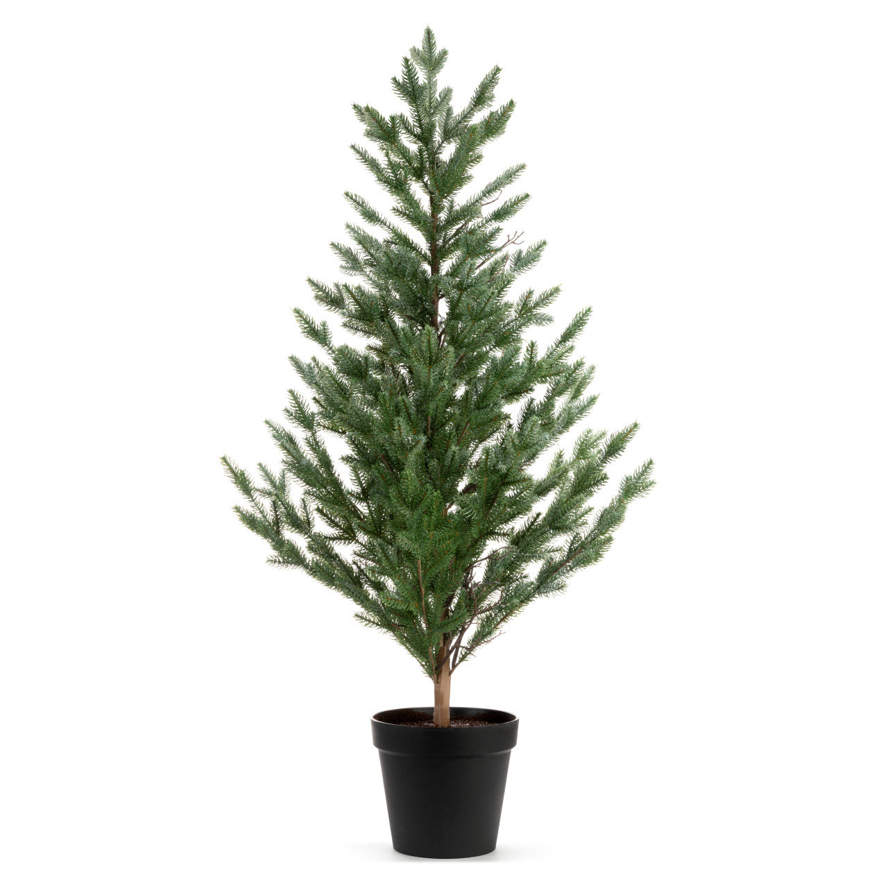 The Holiday Aisle® Large Display Tree in Planter | Wayfair