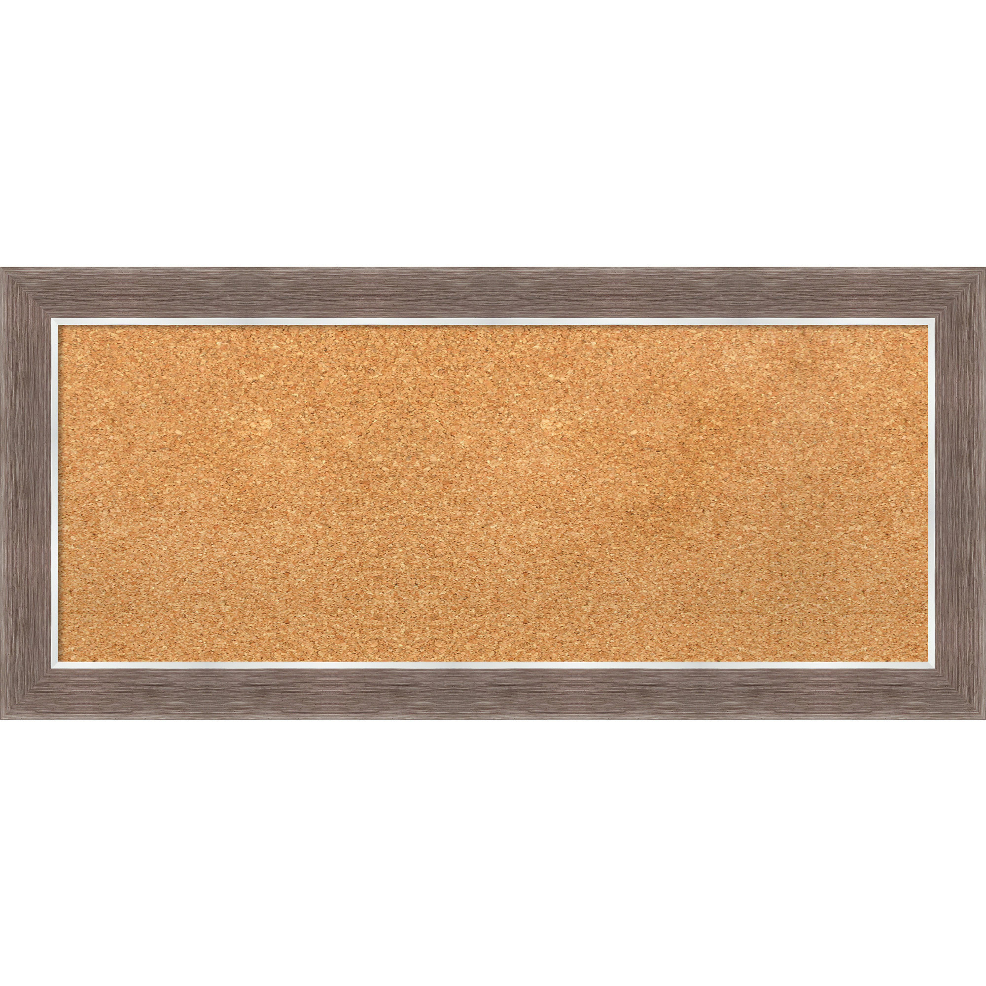 Amanti Art Natural Cork Board, Noble Mocha Frame - Bulletin Board ...