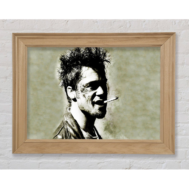 Bright Star Tyler Durden Brad Pitt - Single Picture Frame Art Prints ...
