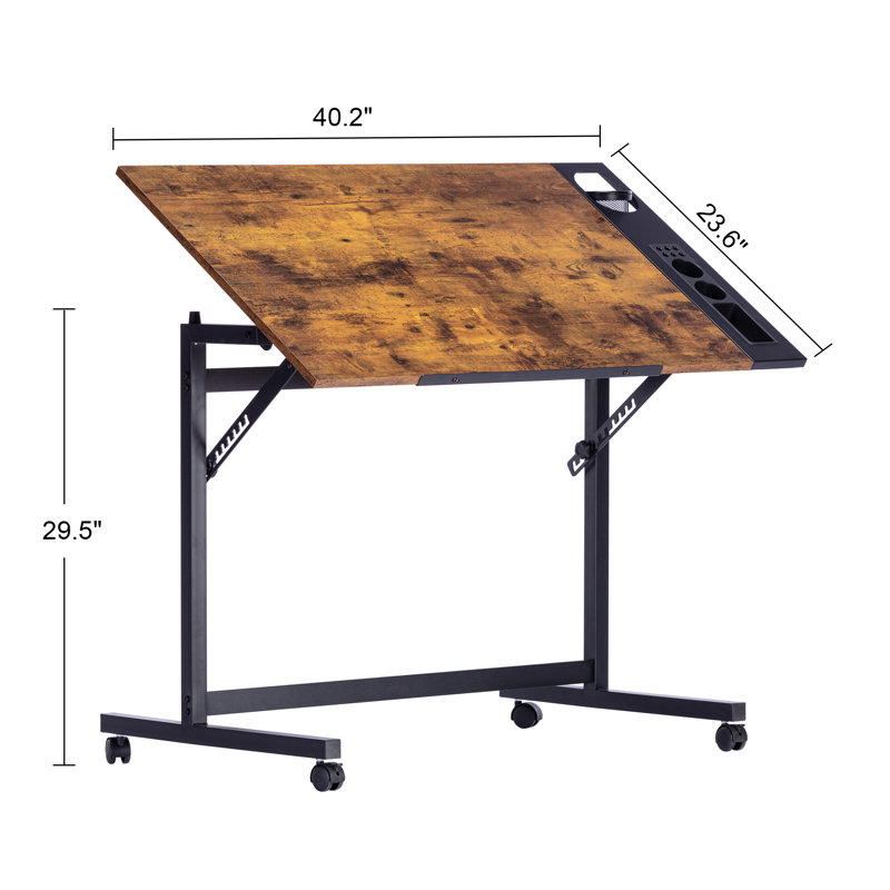 17 Stories Zaelyn Drafting Table & Reviews | Wayfair