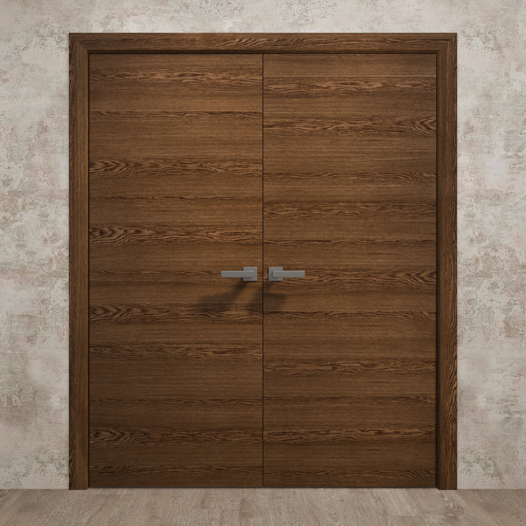 SARTODOORS Interior Solid French Double Doors | Ego 5000 | Wood ...