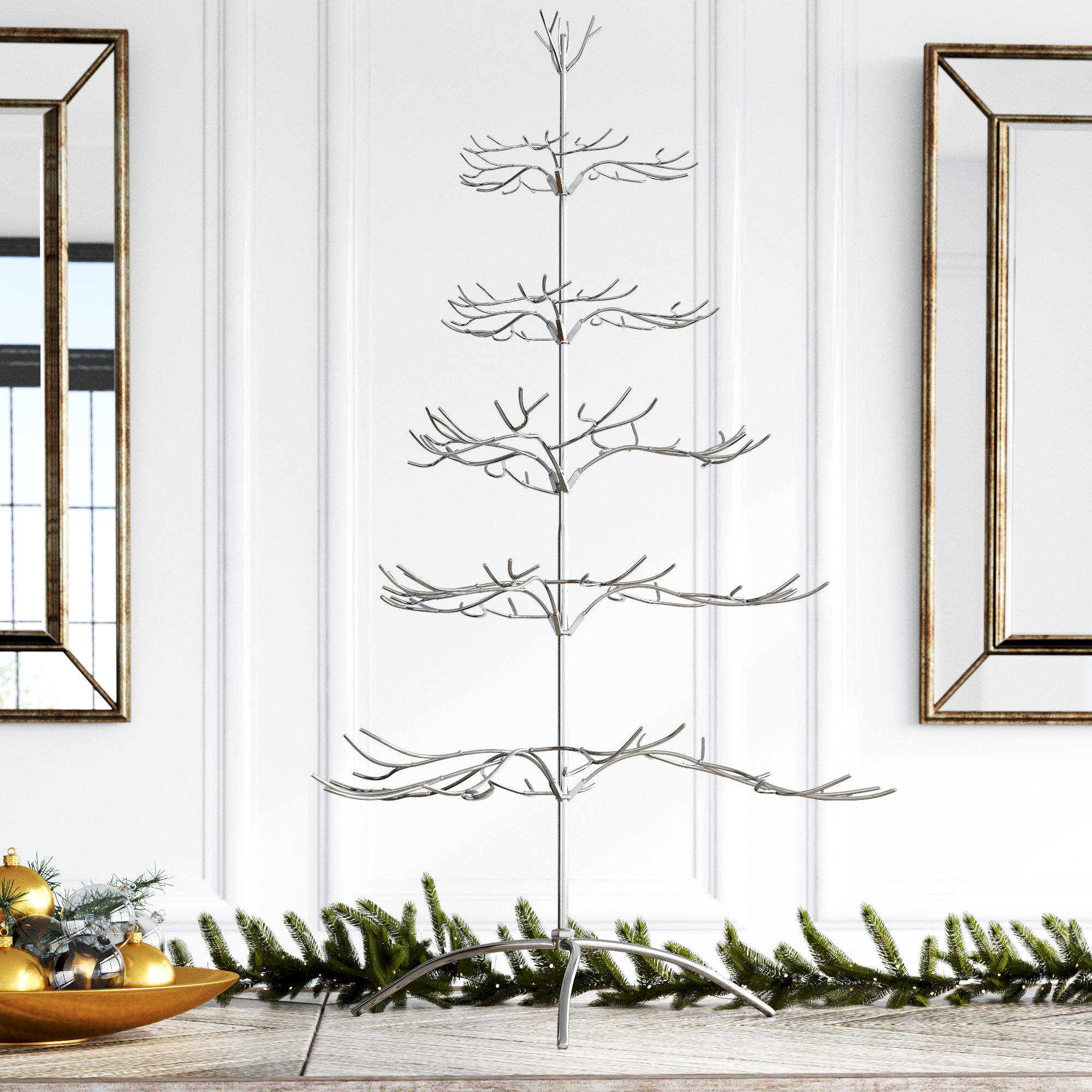 Greyleigh™ Decorative Ornament Tabletop Tree & Reviews | Wayfair