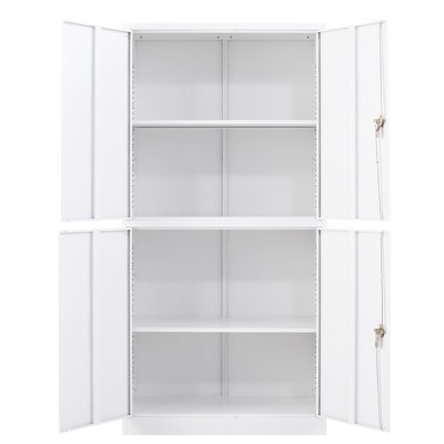 Inbox Zero Harraj 32'' Wide 3 - Shelf Storage Cabinet & Reviews | Wayfair