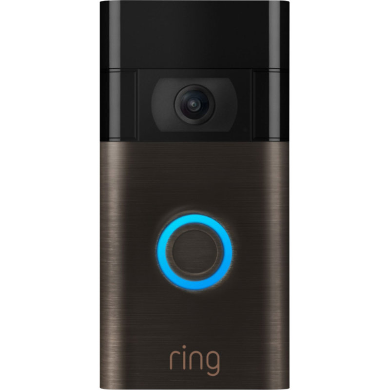 Ring Video Doorbell Push Button 2nd Gen - Venetian Bronze & Reviews ...