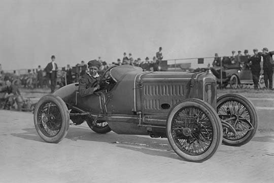Buyenlarge 'Maxwell Racing Car Driven By Jack Mckay as Onlookers Watch ...