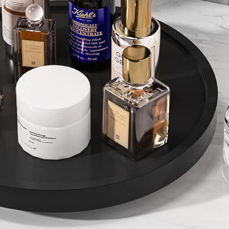 Latitude Run® Turntable Vanity Tray 10 Inch for Perfume Candle,Bathroom ...
