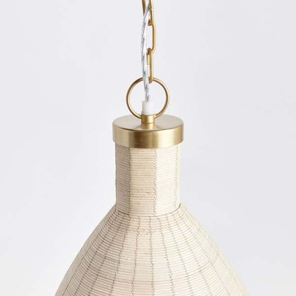 Birch Lane™ Maskia 1-Light Bell Pendant | Wayfair