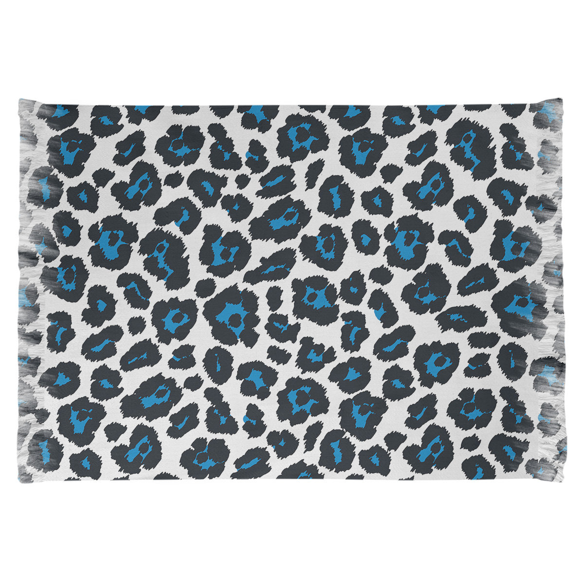 East Urban Home Carolina Football Leopard Print Chenille Rug - Wayfair ...