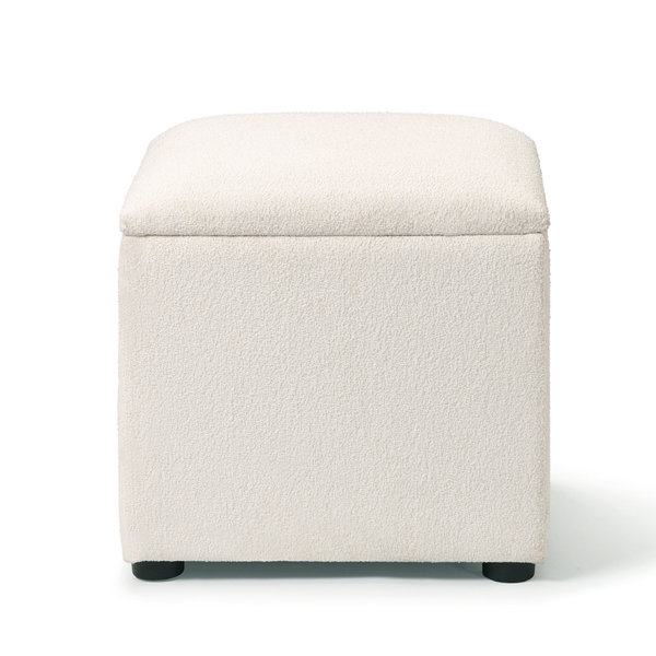 Hokku Designs Subi Boucle Storage Ottoman & Reviews | Wayfair