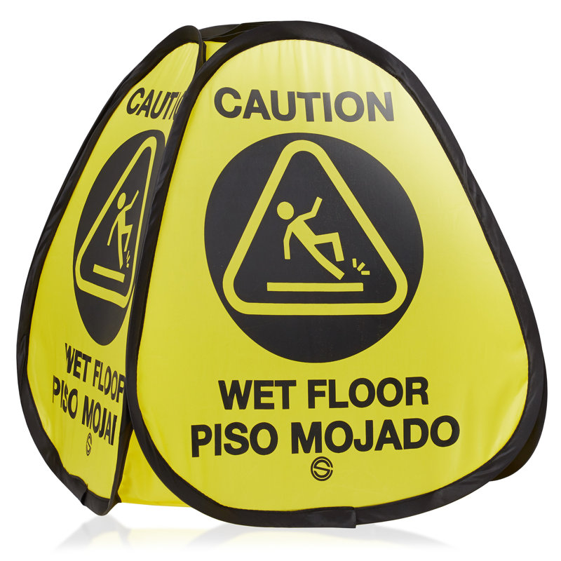 Dryser Pop-up Caution Wet Floor Signs | Wayfair
