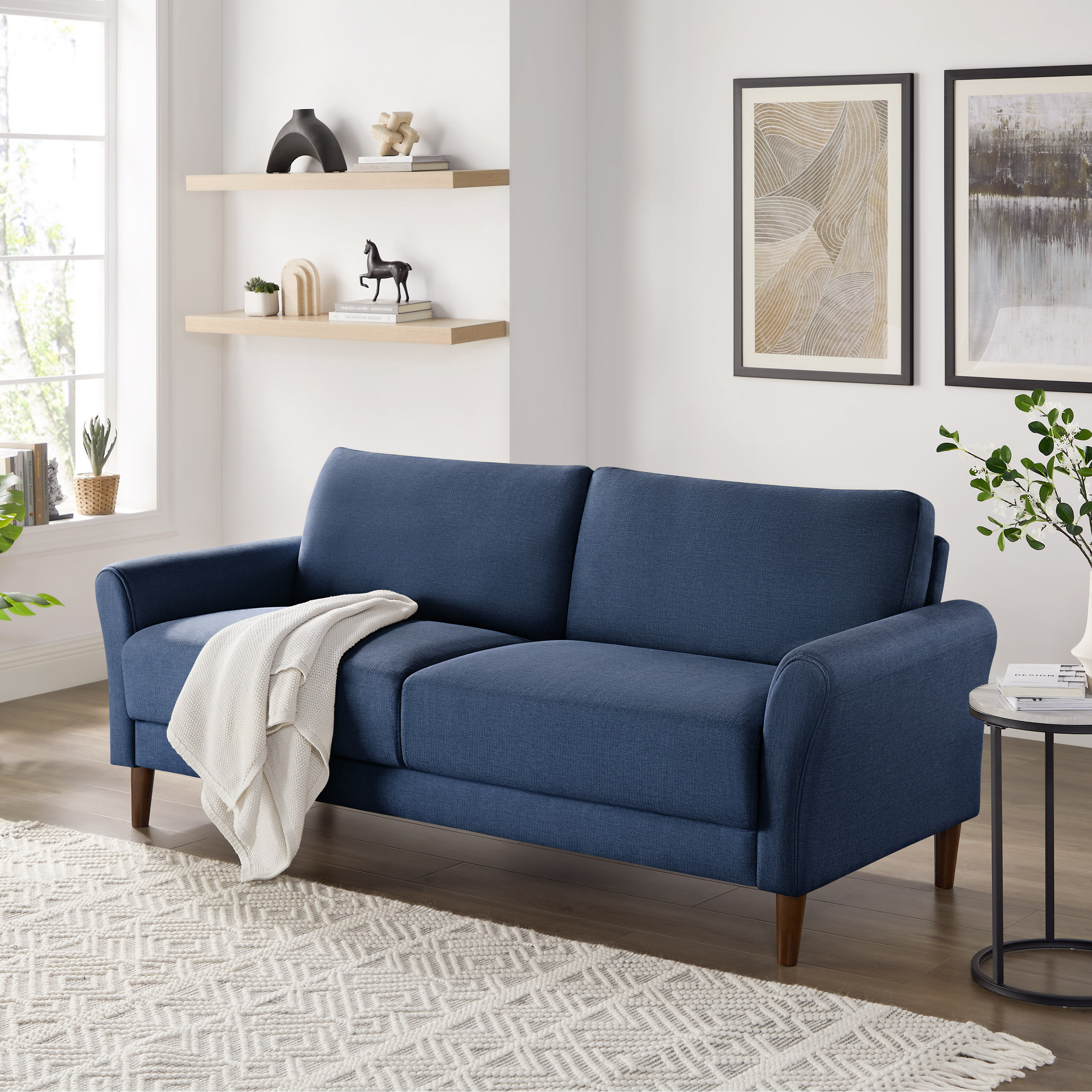 Winston Porter 80.31" Sofa, Elegant Couch | Wayfair