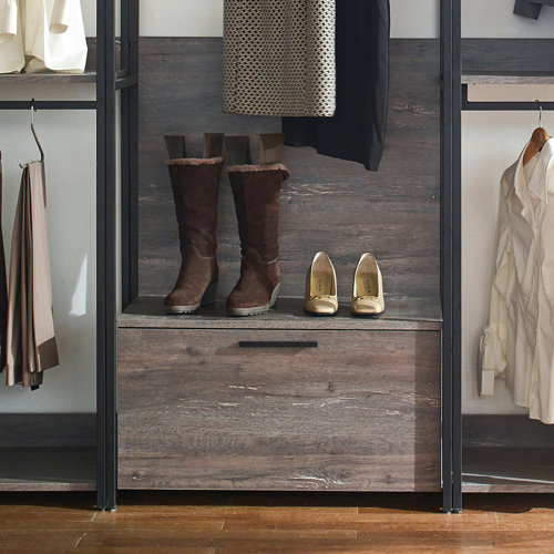 17 Stories Monica 111'' Closet System | Wayfair