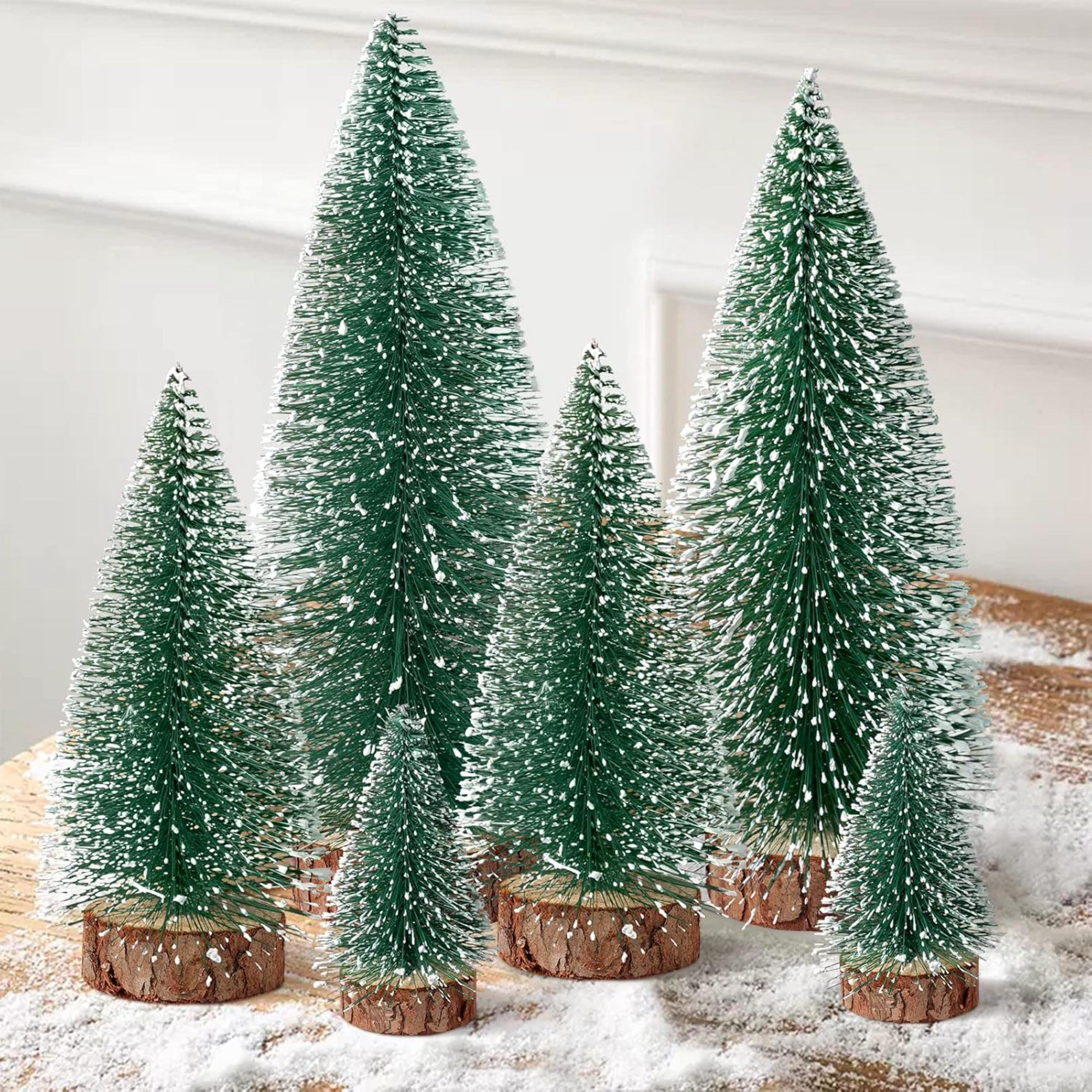 The Holiday Aisle® Mini Christmas Trees Christmas Decor Artificial ...