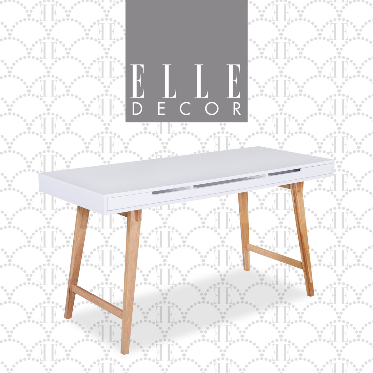 Elle Decor Giselle Midcentury Modern Computer Desk & Reviews | Wayfair