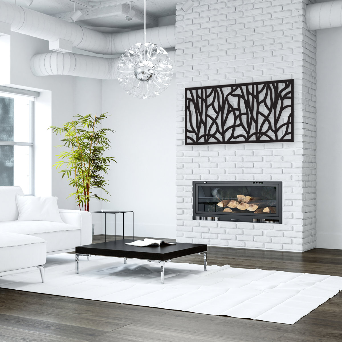 Grid Axcents 2 ft. H x 4 ft. W Polyethylene Privacy Screen & Reviews ...