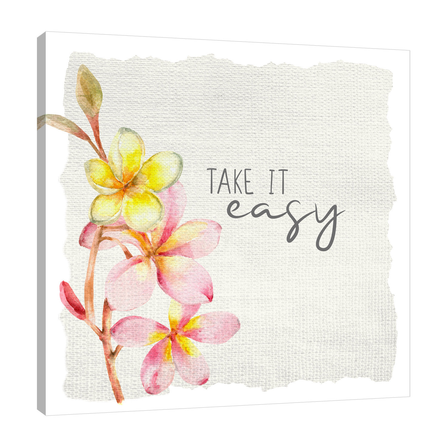Jaxson Rea "Take Time 3" Gallery Wrapped Canvas By Kimberly Allen 16948 ...