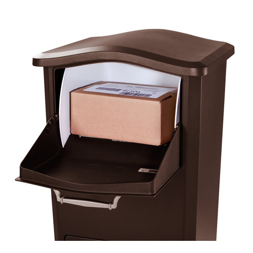 Architectural Mailboxes Elephantrunk Parcel Drop Box 2 Door Front Load ...