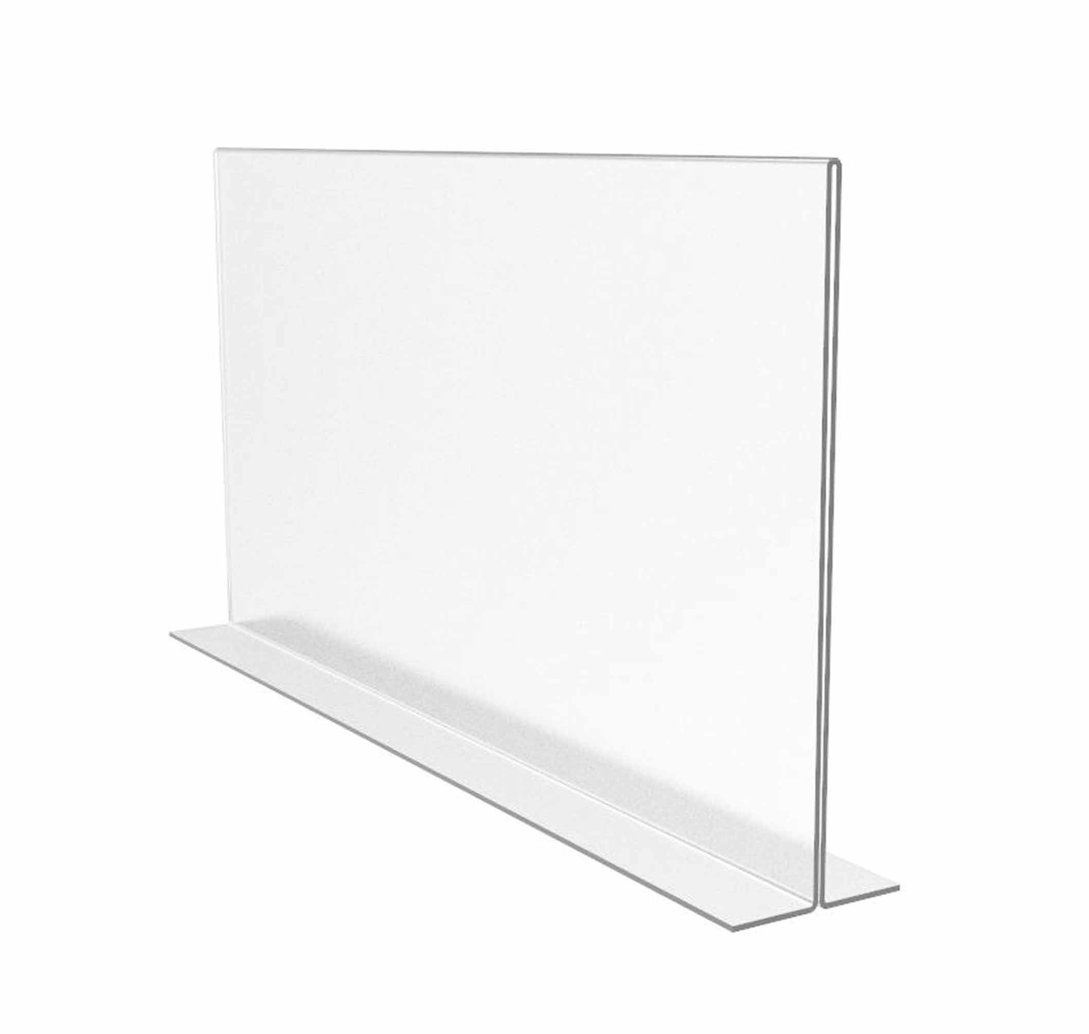 FixtureDisplays Sign Holder for Tabletops Horizontal Table Tent Frame ...