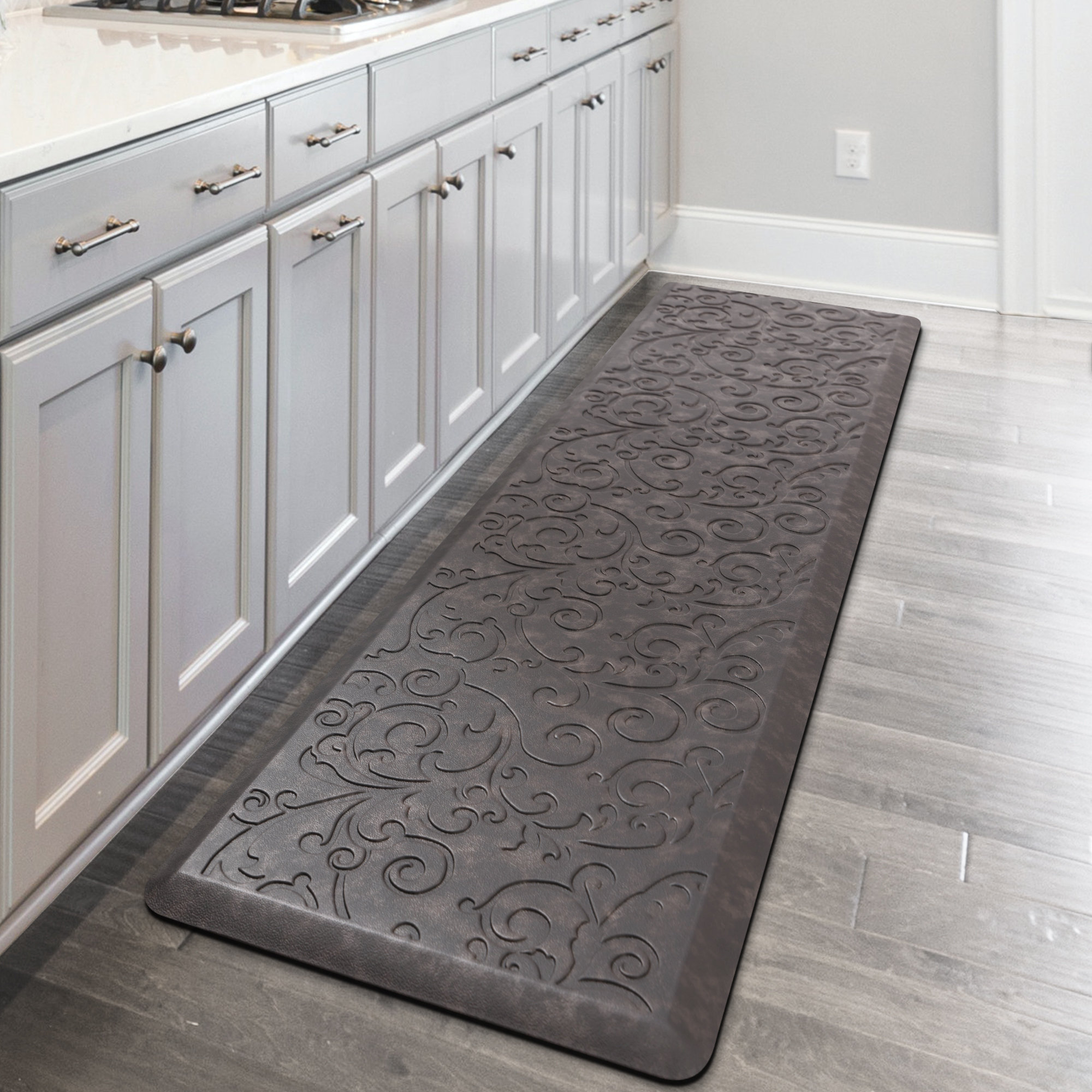 Wildon Home® Anti-Fatigue Mat Kitchen Floor Mat Ergonomic Comfort Rug ...