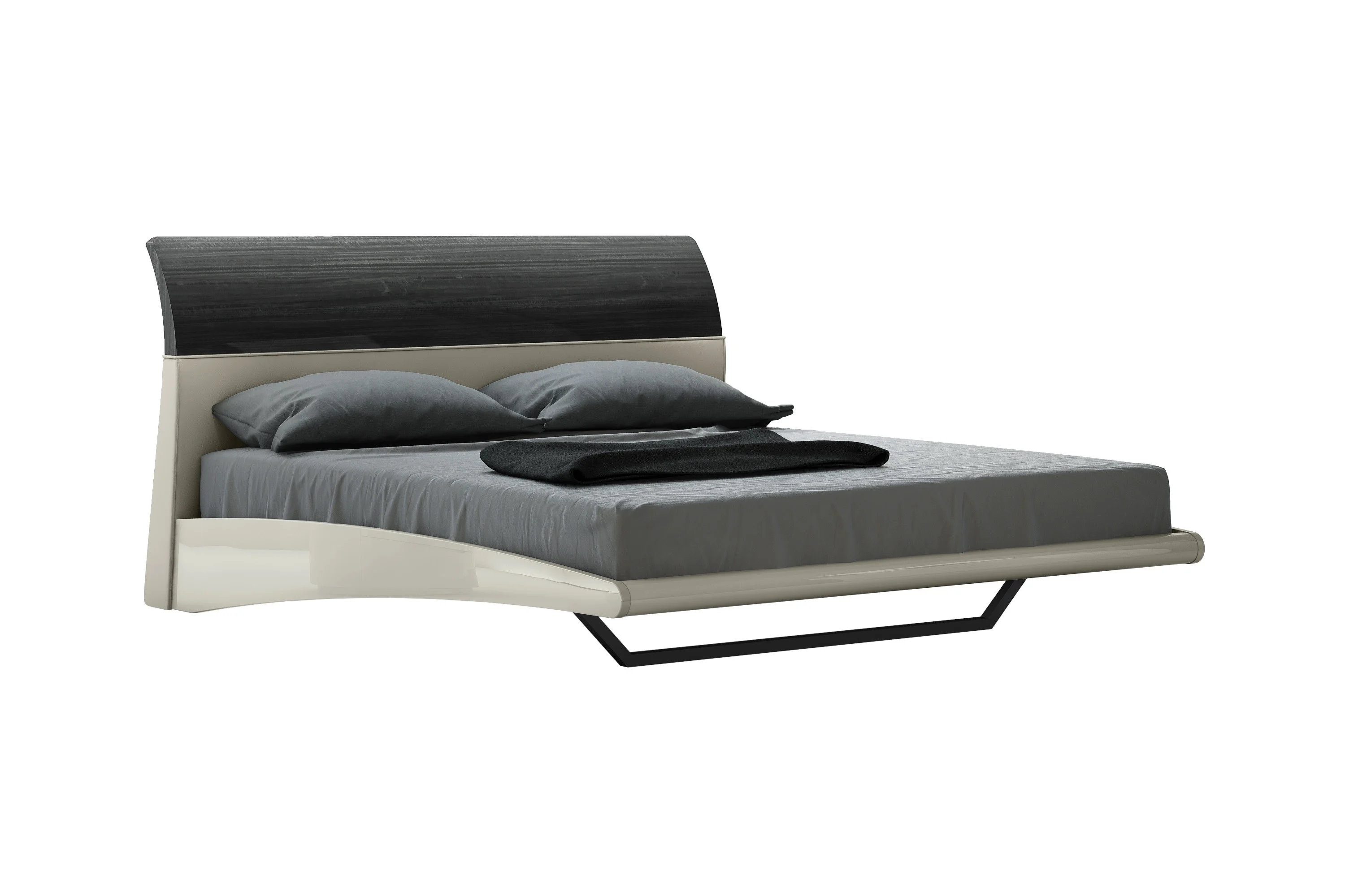 Orren Ellis Luxury Kitza Grey Bed | Wayfair