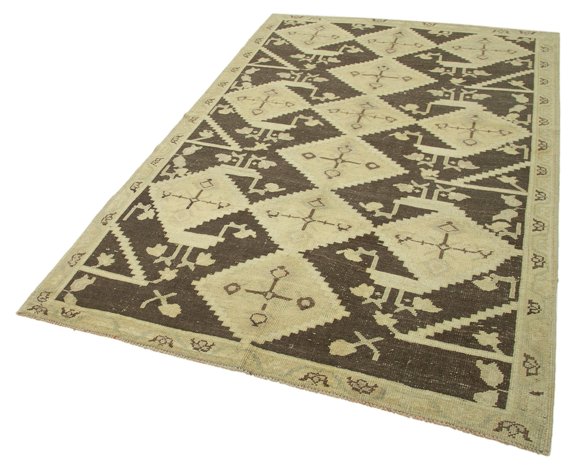 Charlton Home® Fionnlagh One-of-a-Kind 5'1'' X 7'11'' 1960s Area Rug ...