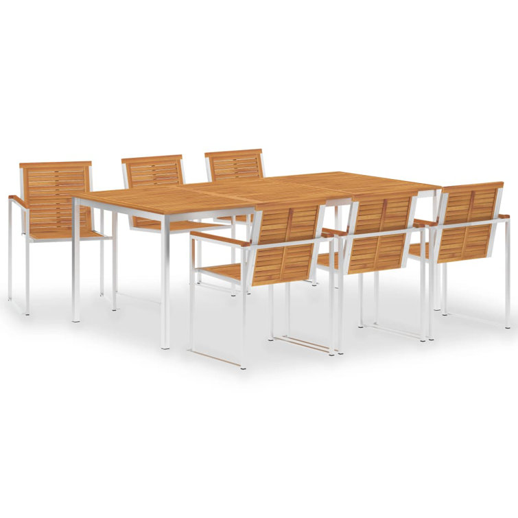 August Grove Kordell 6 - Person Dining Set | Wayfair.co.uk