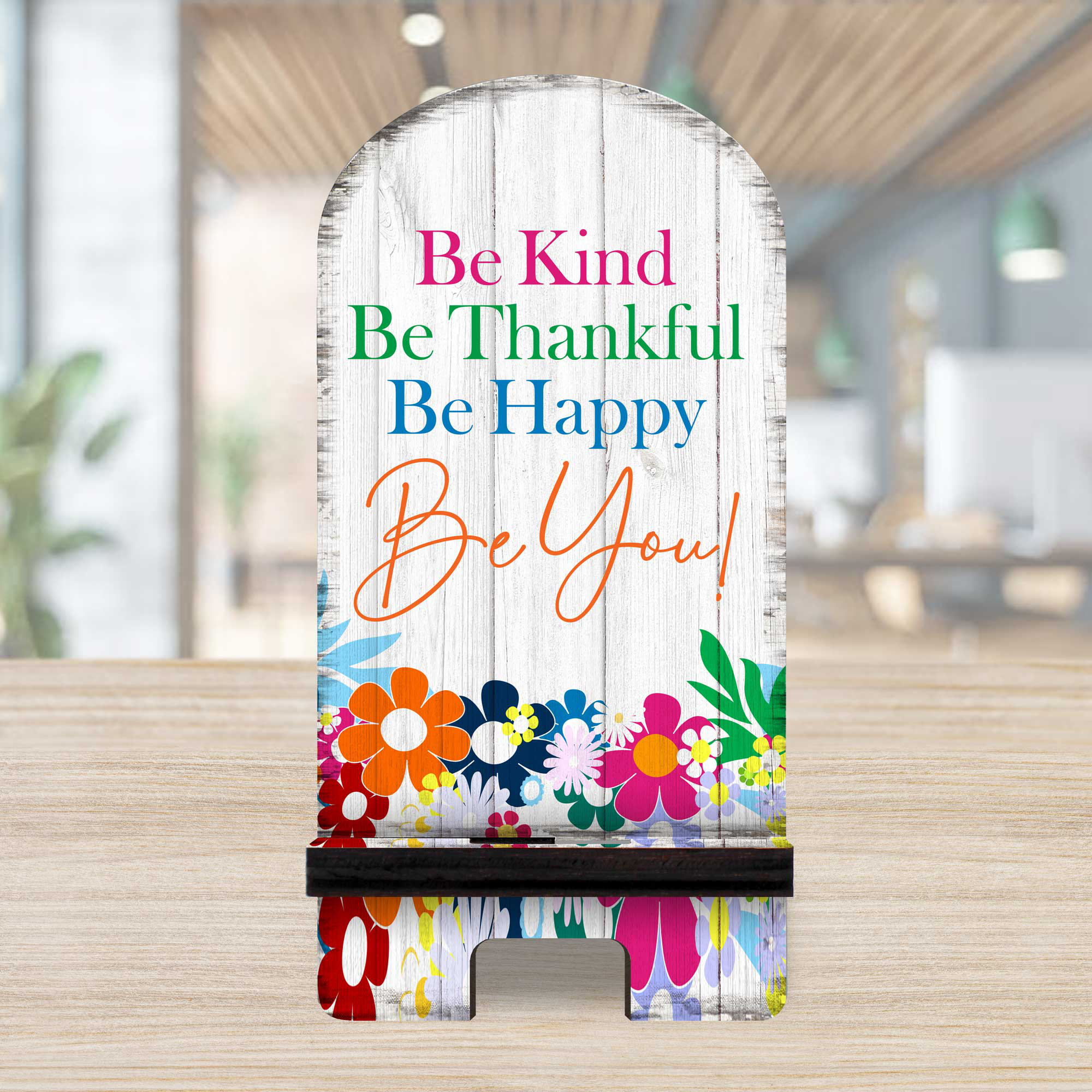 Designocracy Blue/Red/White Desktop Mount for Less Than 20" Screens ...